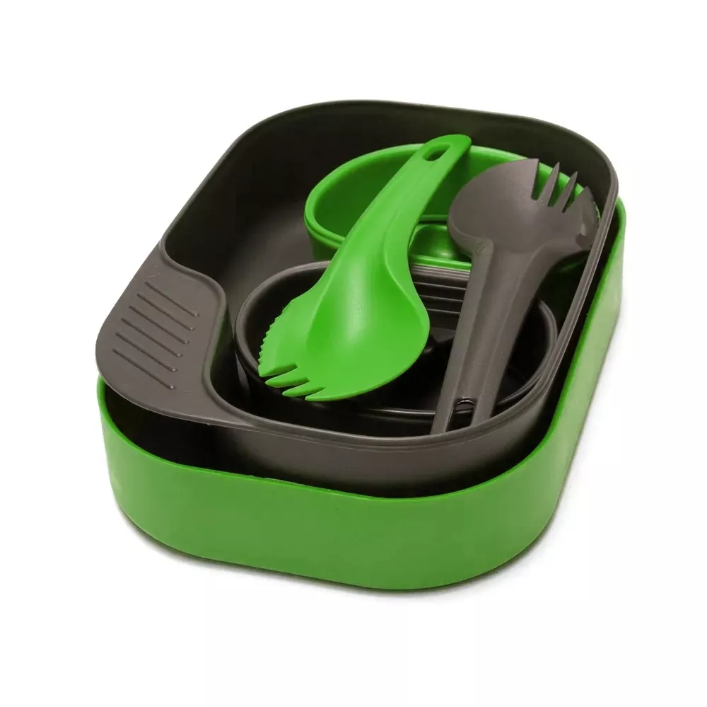 WILDO The Camp-A-Box Duo Light - green - zestaw naczyń na biwak ...