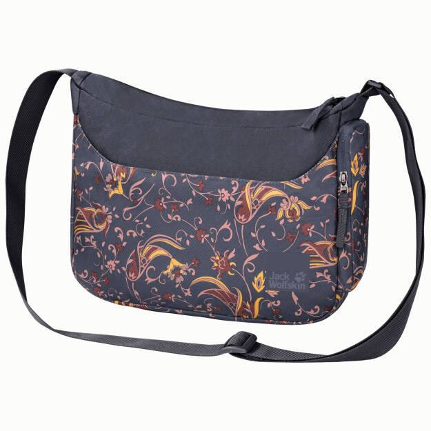 JACK WOLFSKIN Boomtown - graphite all over - damska torba na ramię