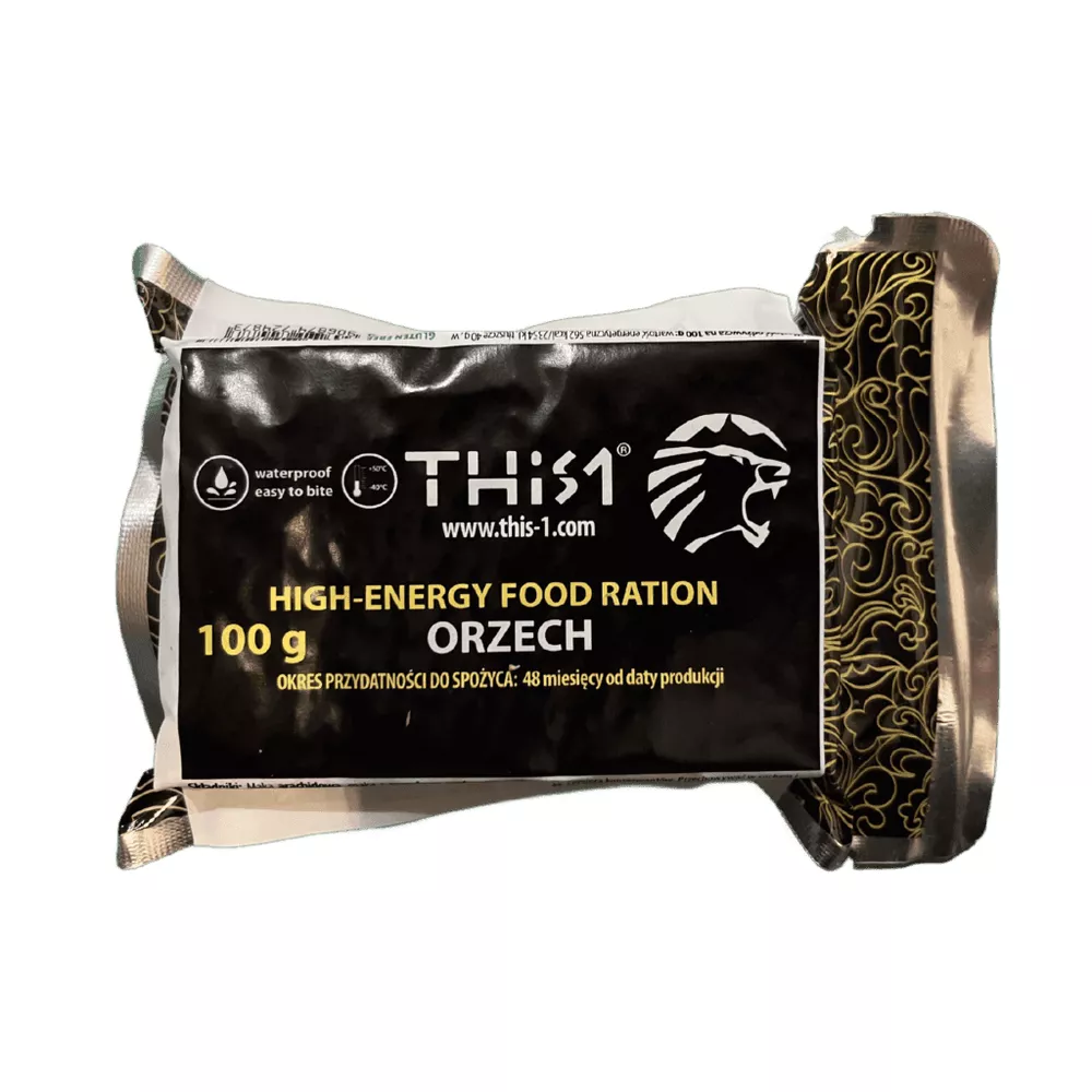 THIS 1 Baton survivalowy 100 g - orzech - 562 kcal