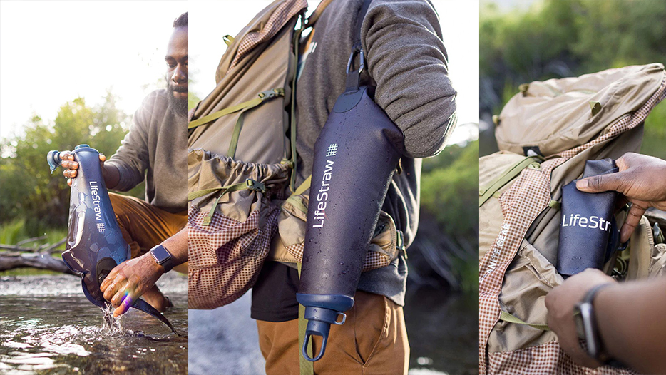 LifeStraw Peak Flex Gravity Water Filter System 3L - zestaw do ...