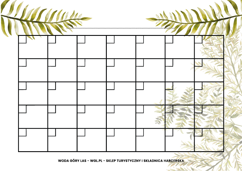 Darmowy planer harcerski na start roku szkolnego!